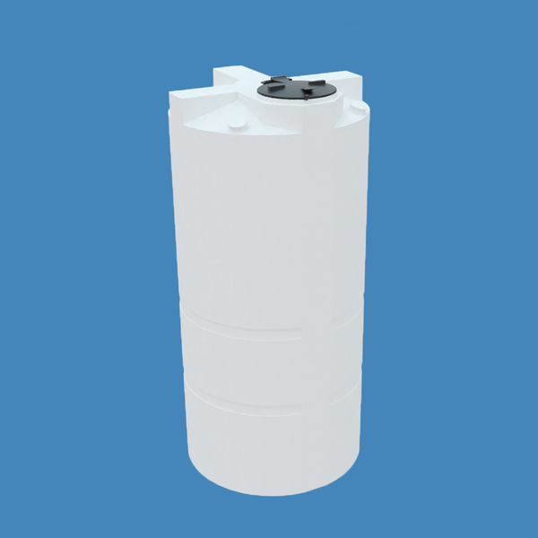 310 Gallon Vertical Encapsulated HDPE Tank HD Enclosed Custom Roto Mol ...