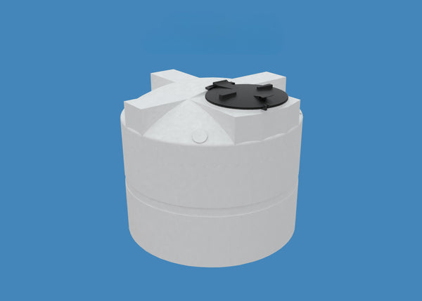 330 Gallon Vertical Encapsulated HDPE Tank XL Enclosed Custom Roto Mol ...