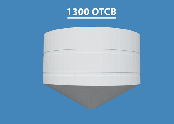 1300 Gallon Open Cone Top Tank Custom Roto Molding 1300 OTCB – Dunmiers