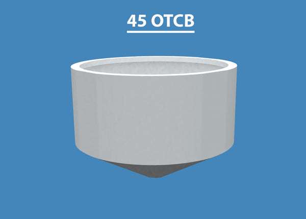 45 Gallon Open Cone Top Tank Custom Roto Molding 45 OTCB – Dunmiers