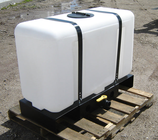 100 Gallon Rectangular HDPE Tank With Skid Custom Roto Molding 100 RTS ...